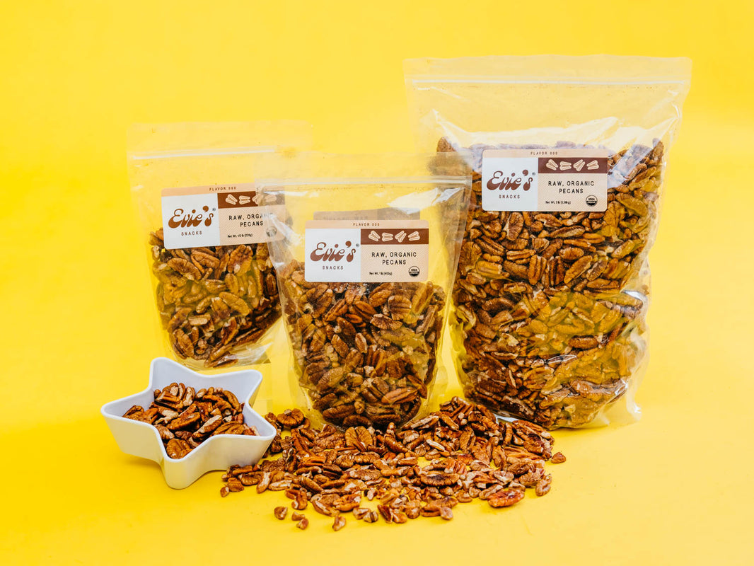 Roasted Texas Pecan Nut Snacks | Evie's Snacks